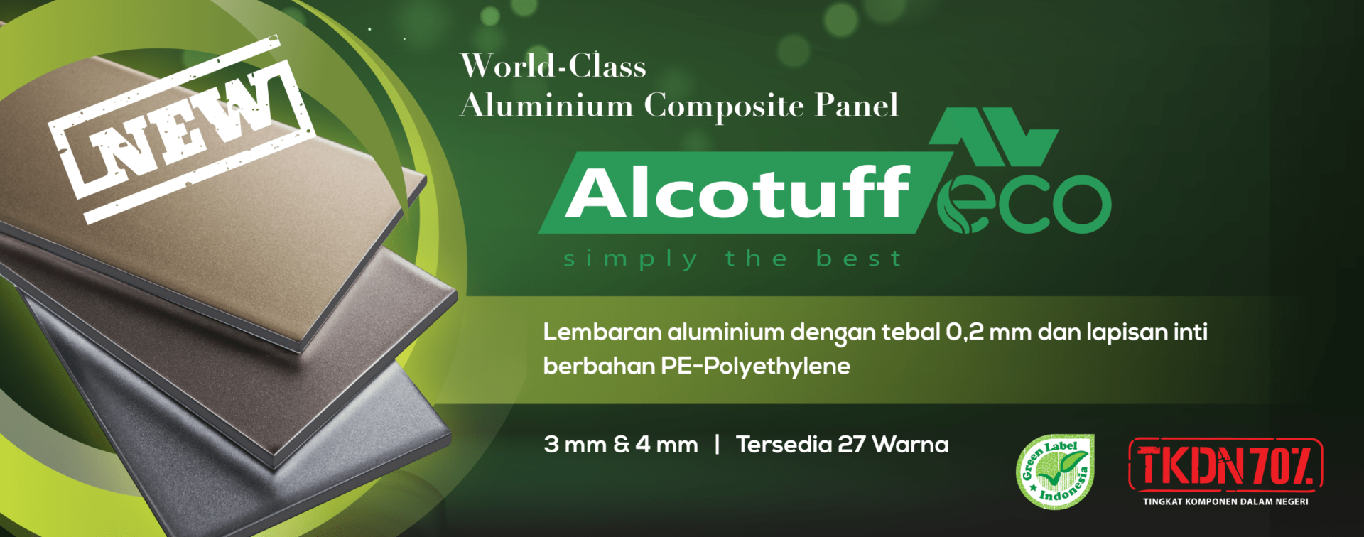 Alcotuff Almunium Composite Panel - Alderon Pratama Indonesia